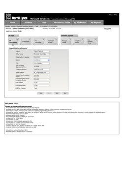 Fillable Online Managed Solutions / Personal Investment Advisory PIA ...