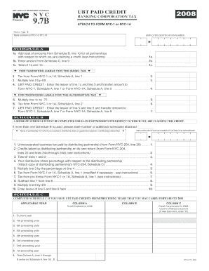 Fillable Online nyc 7B NYC NEW YORK CITY DEPARTMENT OF FINANCE TM ...