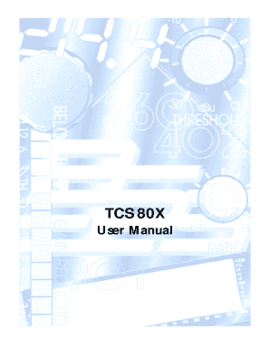 Bss Tcs 804 - Fill Online, Printable, Fillable, Blank | pdfFiller