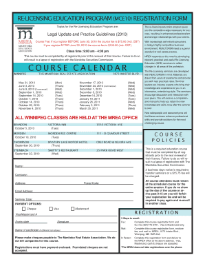 Fillable Online mce 10 form for Fax Email Print - pdfFiller