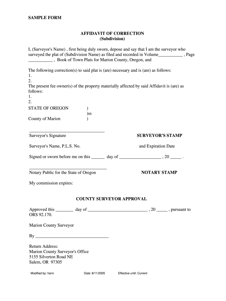 Sample Affidavit For Spelling Mistake In Name Fill Online Printable 