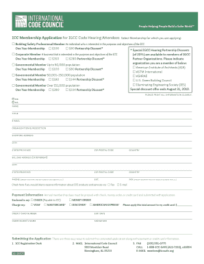 Fillable Online iccsafe IGCC_Application - International Code Council ...
