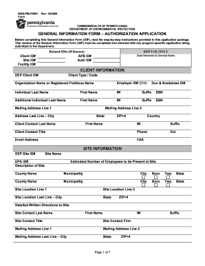 General Information Form - Fill Online, Printable, Fillable, Blank ...
