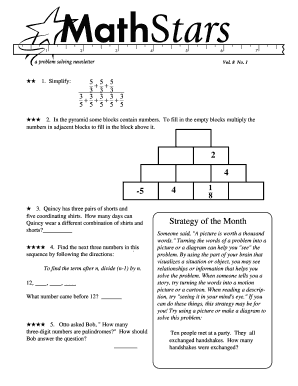 Fillable Online Math Stars Grade 3 - Homeschool Math Fax Email Print ...
