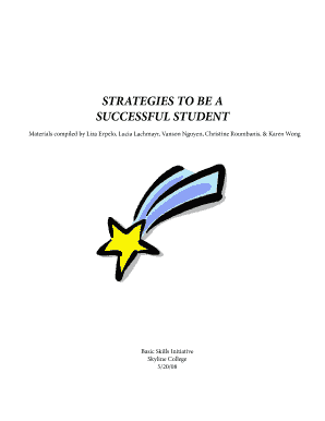 Fillable Online skylinecollege ACS Student Success Handbook - Skyline ...