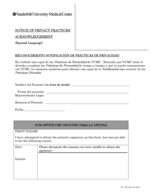 Fillable Online mc vanderbilt MC2832-Spadoc Information on approval ...