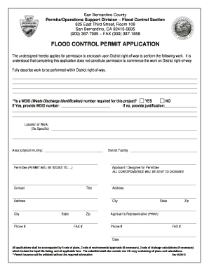 FLOOD CONTROL PERMIT APPLICATION - San Bernardino County - Sbcounty ...