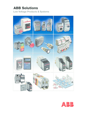 Fillable Online ABB Solutions Fax Email Print - pdfFiller