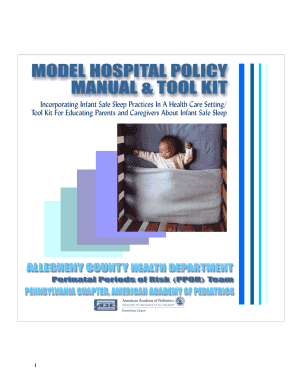 Fillable Online Sample Infant Safe Sleep Policy Fax Email Print - pdfFiller