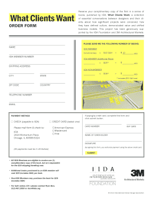 Fillable Online What Clients Want - International Interior Design Association Fax Email Print ...