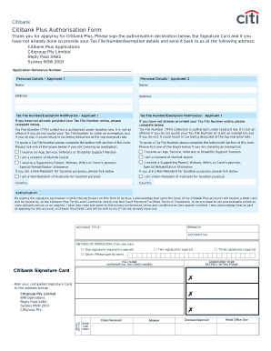 Fillable Online citibank com citibank plus form Fax Email Print - pdfFiller