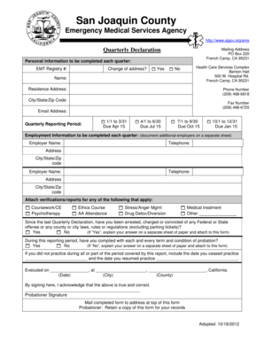 Fillable Online Quarterly Report template.doc Fax Email Print - pdfFiller