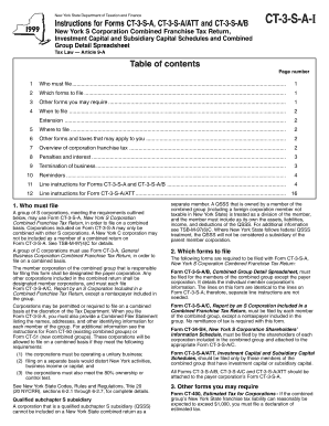 Fillable Online nysscpa CT-3-S-A-I - nysscpa Fax Email Print - pdfFiller