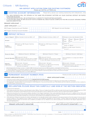 Citibankindiaonline - Fill Online, Printable, Fillable, Blank | pdfFiller