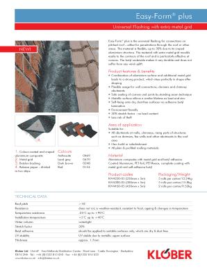 Fillable Online Easy-Form plus - Klober Fax Email Print - pdfFiller