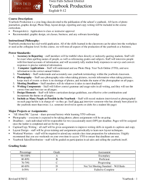 Fillable Online curriculum tfsd Twin Falls School District Yearbook ...