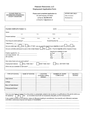 Fillable Online Form NO YES - bpetersenproductsbbcomb Fax Email Print ...