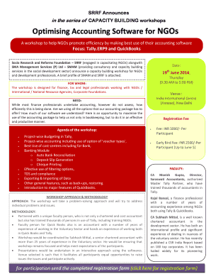 Fillable Online SRRF Announces Fax Email Print - pdfFiller