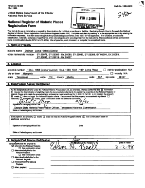 Fillable Online 100240018 RECEIVED 2280 United States Department of the ...