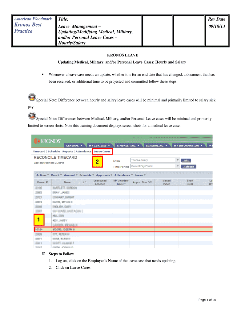 Fillable Online Kronos Best Fax Email Print - pdfFiller