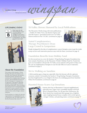 Fillable Online healingtherapiesfoundation Wingspan - Sandra J. Wing ...