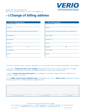 Fillable Online verio 131126billing-formulare uk.ai Fax Email Print ...