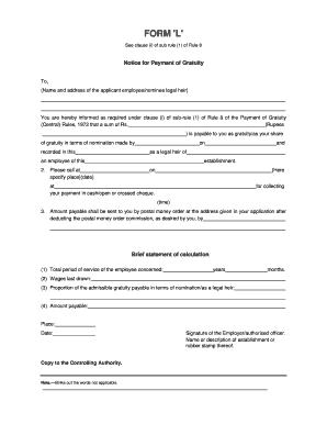 Fillable Online nics gratuity12.doc - nics Fax Email Print - pdfFiller