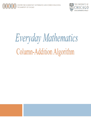 Fillable Online Column-Addition Algorithm Fax Email Print - pdfFiller