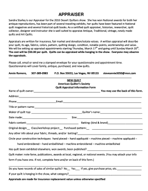 Fillable Online dqnv Appraisal Request Form - PDF Fax Email Print ...