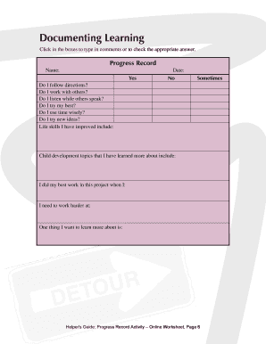 Fillable Online new 4-hcurriculum Documenting Learning - National 4-H ...