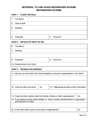 Fillable Online trinityhousecrc org LINK Referral Form - Trinity House ...