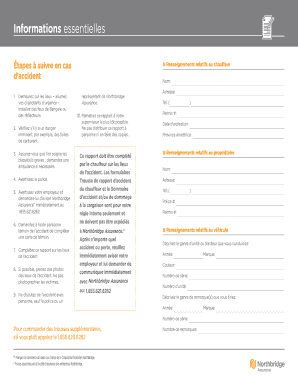 Remplissable En Ligne T l charger le trousse de constat d'accident du conducteur Fax Email ...