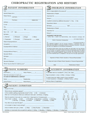 Fillable Online INFORMED CONSENT TO CHIROPRACTIC ADJUSTMENTS AND CARE I ...