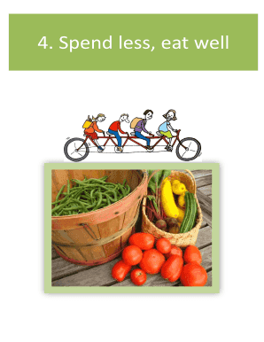 Fillable Online clsdorset org 4. Spend less, eat well - Communities ...