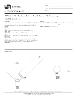 Fillable Online MODEL 2102 Fax Email Print - pdfFiller