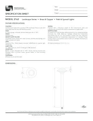 Fillable Online MODEL 2162 Fax Email Print - pdfFiller