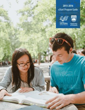 Fillable Online oakbay public sd61 bc 2015-2016 uStart Application ...