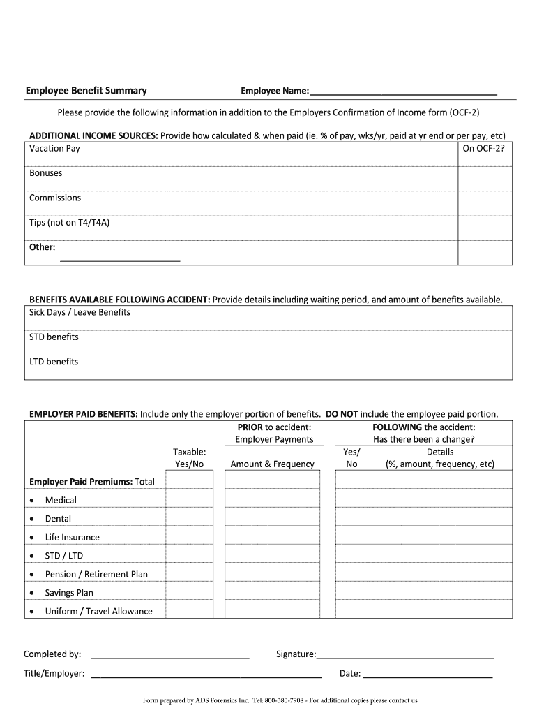 Fillable Online adsforensics OCF-2 Support form - ADS Forensics Fax ...