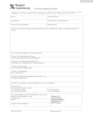 Fillable Online Postnummer och postadress Fax Email Print - pdfFiller