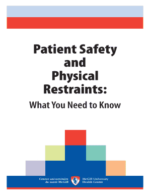 Fillable Online Restraints: Fax Email Print - pdfFiller