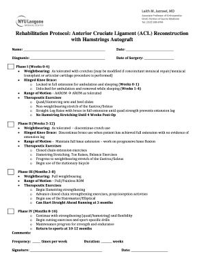 Fillable Online Rehabilitation Protocol Anterior Cruciate Ligament (ACL ...