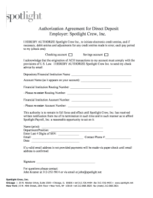 Fillable Online Employer Spotlight Crew, Inc Fax Email Print - pdfFiller