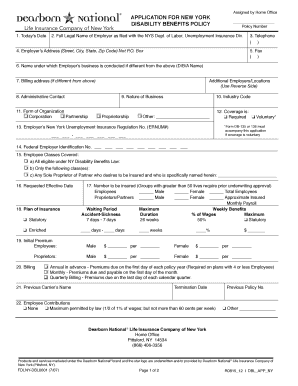 Fillable Online Assigned by Home Office APPLICAtIoN for NeW York Fax ...