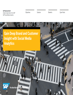 Fillable Online Gain Deep Brand and Customer Insight with Social Media ...