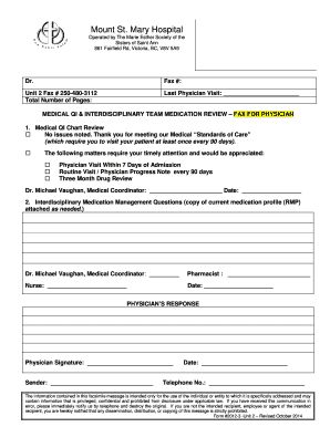 Fillable Online sharedcarebc Medical QI and Interdisciplinary Team ...