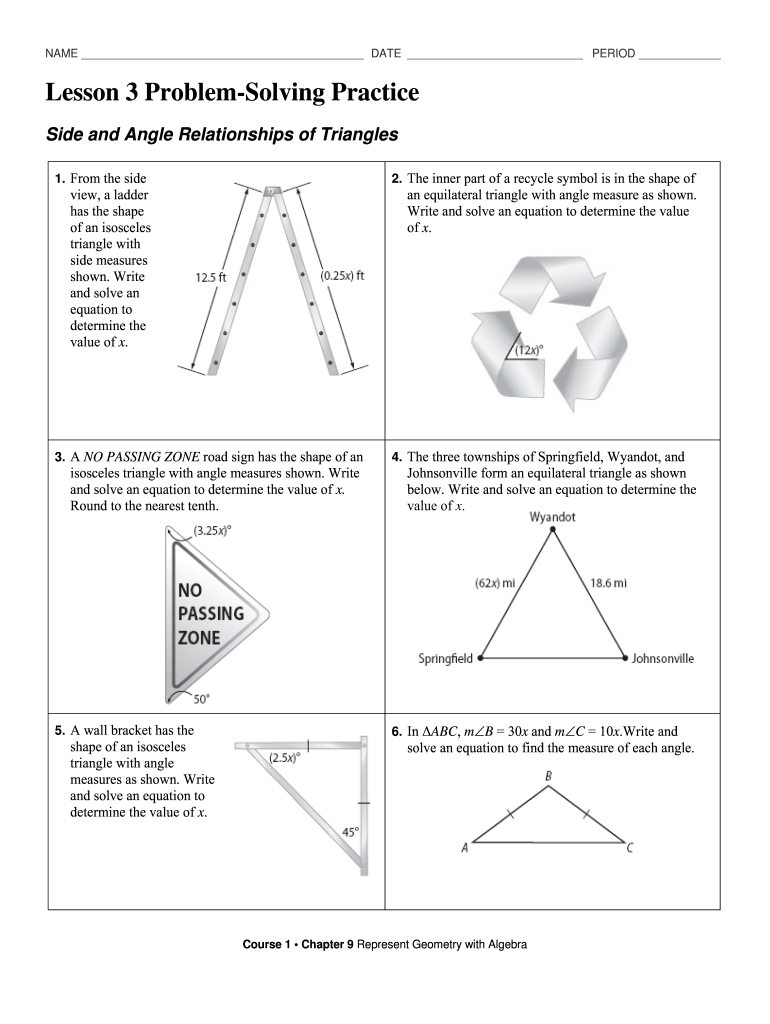 Problem Solving Worksheets Printable For Adults Fill Online