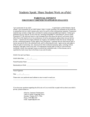 Fillable Online Students Speak Share Student Work on ePals Fax Email ...