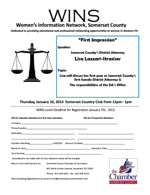 Fillable Online First Impression Fax Email Print - pdfFiller