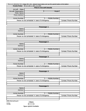 Fillable Online iffr org Perth Form Fax Email Print - pdfFiller