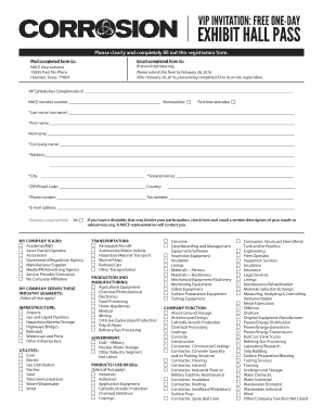 Fillable Online Please clearly and completely fill out this registration form Fax Email Print ...